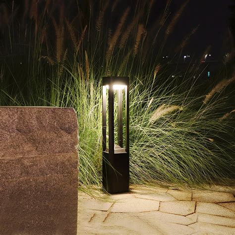 Rectangular Column Garden Light Vakkerlight