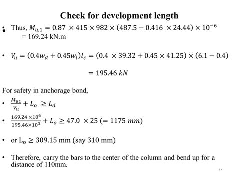 Design Of Continuous Beams Pptx