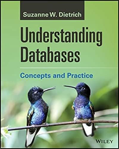 Understanding Databases Concepts And Practice 1st Edition By Suzanne W Dietrich Rebooks2022
