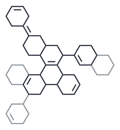 premium vector abstract hexagonal shape structure scientific empty