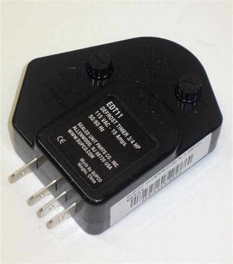 Supco Refrigerator Defrost Timer Mccombs Supply Edt11