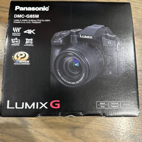 Panasonic Lumix G85 4k Digital Camera 12 60mm Power Ois Lens 16 Megapixel Ebay