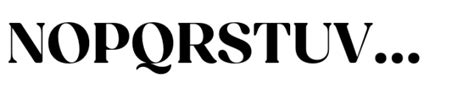 fields display bold font serif modern what font is