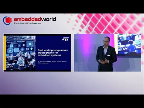Free Video Real World Post Quantum Cryptography For Embedded Systems From Stmicroelectronics
