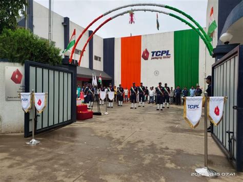 Happy Independence Day To All Celebration At Tcpl Factories Krunal