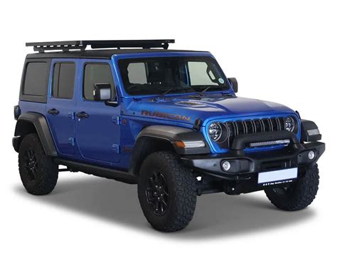 34 Slimline Ii Roof Rack For Jeep Jlu 2018 To Current By Front Ru