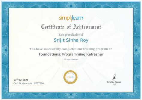 Srijit Sinha Roy On Linkedin Python Datascience Certification