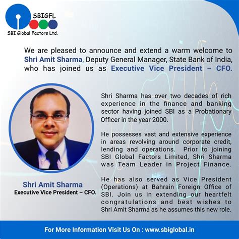 Mohd Shahid On Linkedin Welcome Sir To Sbi Global Factors