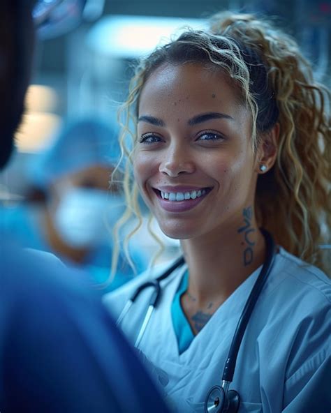 Premium Photo A Nurse Administering Medication To Patient Wallpaper
