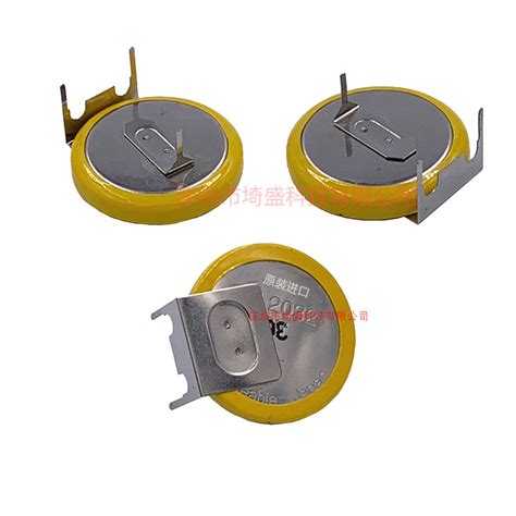 原装进口 Ml2032可充电纽扣电池 65mah 3v后备电池rtc时钟记忆电 虎窝淘