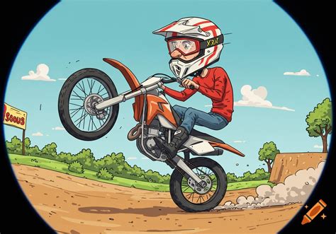 Illustration Of A Dirt Biker In A Utah Desert Logo With Utah Text