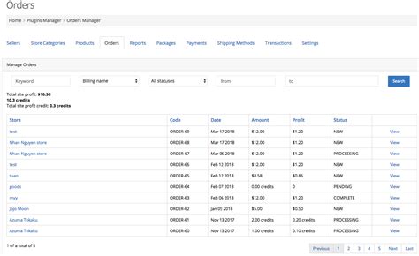 Store Plugin Backend Manage Moocommunity Social Networking Script