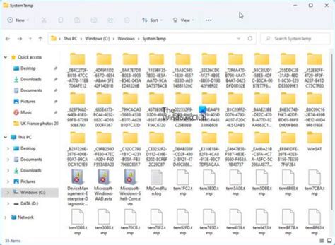 can i delete the tem tmp files in windows systemtemp folder