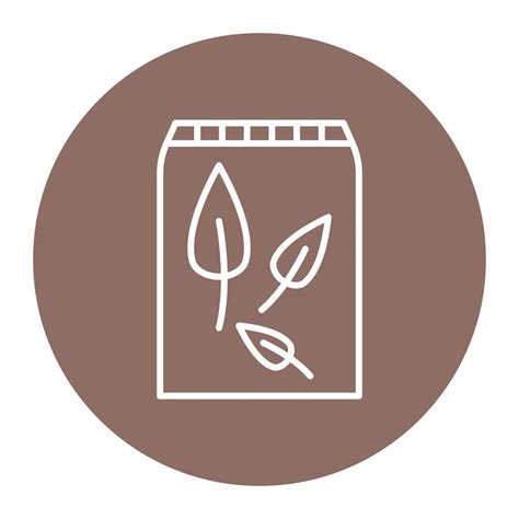 Premium Vector Herbs Bag Vector Illustration