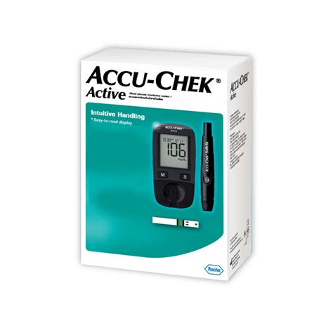 Accu Chek Active Test Strip ประกันของแท้ 100 ชิ้นกล่อง Pharma Max Thaipick