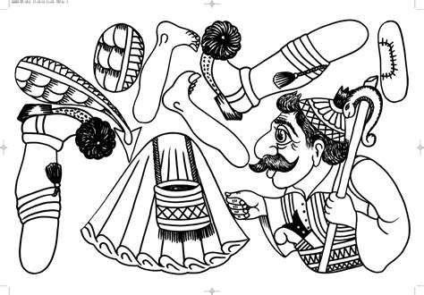 Σχέδια φιγούρων Ο Καραγκιόζης του Μακρή Αβάντι μαέστρο