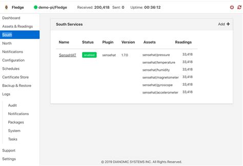 managing data sources — fledge documentation