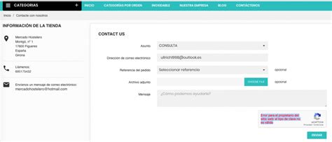 Módulo Recaptcha Da Error En El Formulario Módulos Pres