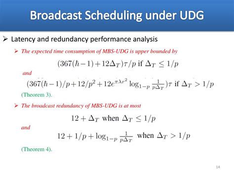 Ppt Minimum Latency Broadcast Scheduling For Cognitive Radio Networks