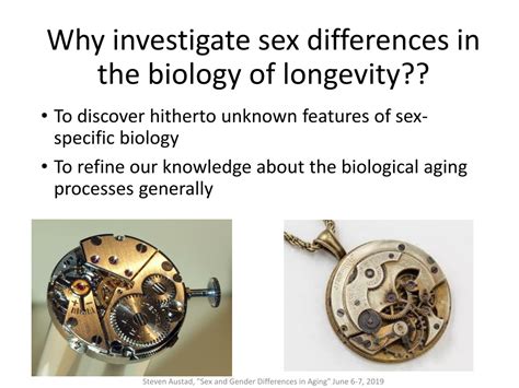 PPT Comparative Biology Of Sex Longevity PowerPoint Presentation ID