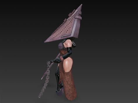 👧 Piramid Head Girl・ Stl File For 3d Printing・cults 👧 Piramid Head Girl・ Stl File For 3d Printing・cults