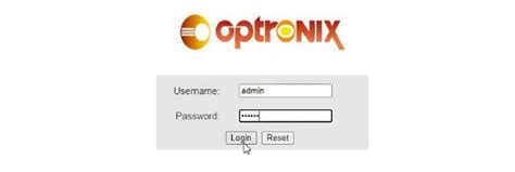 Optronix Router Login Access And Configure The Wifi Settings Routerctrl