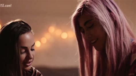 Lovely And Sexy Abigail Mac Ashlee Juliet Caresses Each Other