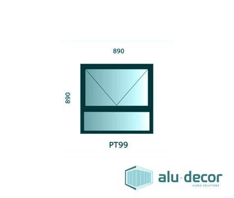 Aluminium Top Hung Window Pt99 Alu Decor Glass Solutions