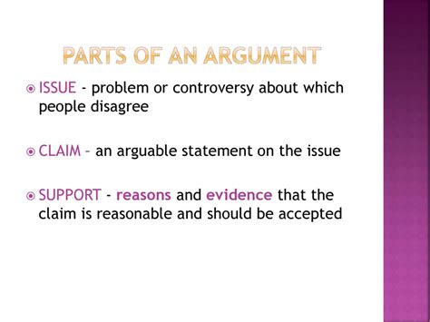 Purpose And Argument Ppt Download