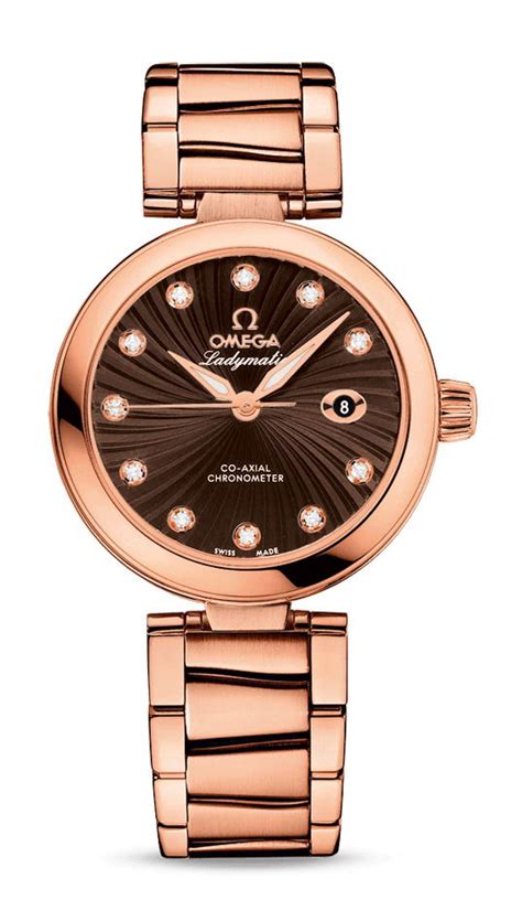 Omega De Ville Ladymatic Co Axial Chronometer 34 Mm The Watch Pages