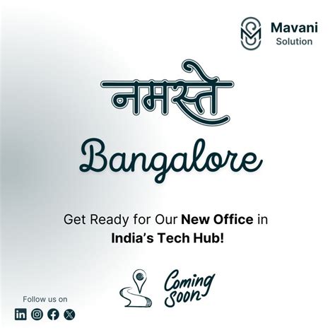 Romil Mavani On Linkedin Mavanisolution Expansion Bangaloreoffice Techhub Newbeginnings…