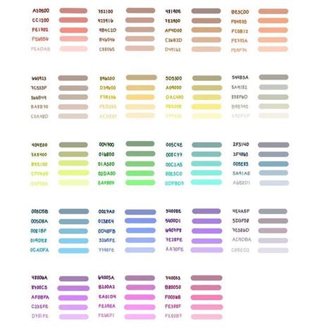 Goodnotes App Ideas On Instagram Hex Codes 📝 ️ Goodnotes Digital