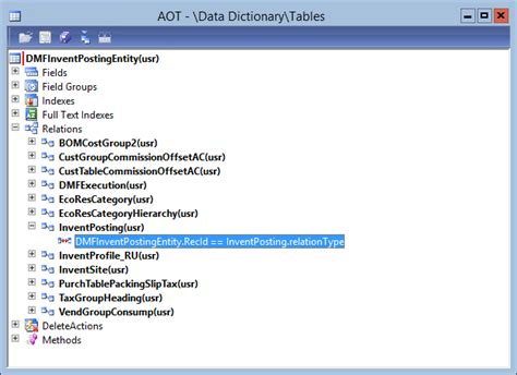 Conversion Error In Custom Entity AX2012
