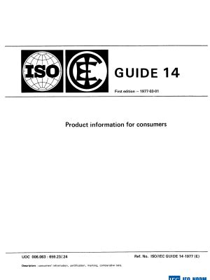 ISO IEC Guide PDF IEC Norm Store