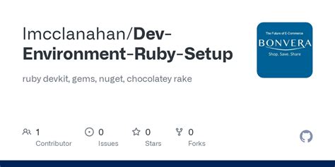 Github Lmcclanahandev Environment Ruby Setup Ruby Devkit Gems