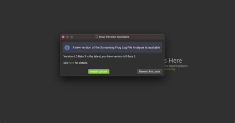Screaming Frog Log File Analyser Update Version 60 Screaming Frog
