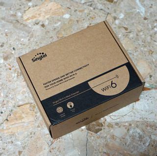 Singtel AX WiFi Mesh Router Extender Dual Pack Computers Tech Parts Accessories