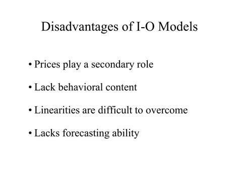 Ppt Introduction To Computable General Equilibrium Analysis Input Output Analysis Foundation