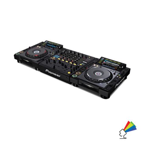 Nexus DJ Pult fra Pioneer - Udlejning af Lys-, Lyd- og AV-udstyr