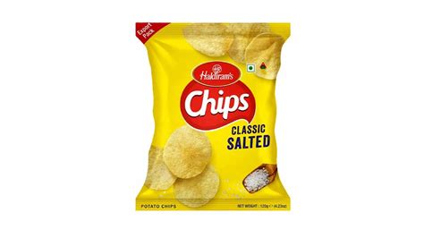 Chipsy Solone Chips Classic Salted Haldirams 120 G 8904063226457