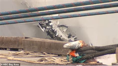Ruby Princess Sustains Heavy Damage After Slamming Into San Francisco