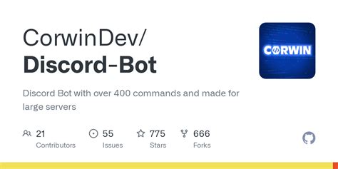 discord bot start sh at main · corwindev discord bot · github