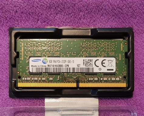 แรมโน้ตบุค Ram Notebook Ddr4 8gb Samsung Kaidee