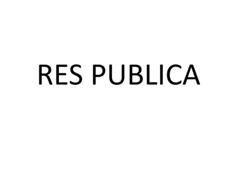 Res Publica Pdf