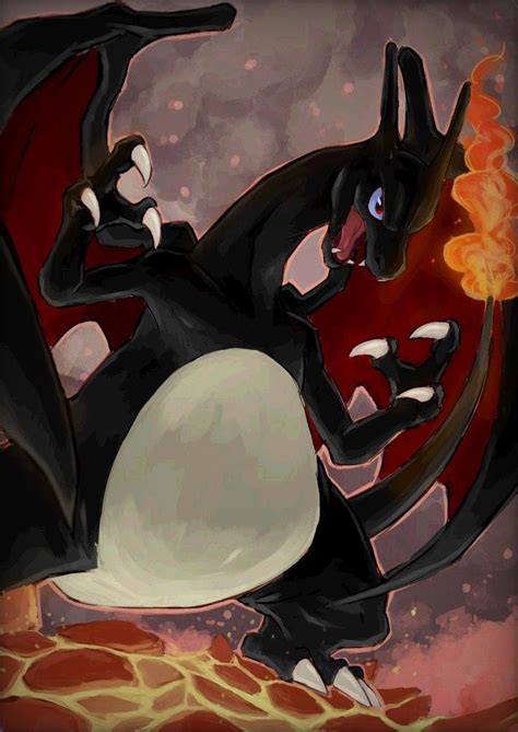 Shiny Mega Charizard Fan Art