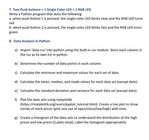 Two Push Buttons Single Color LED RGB LED Chegg