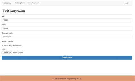 Cara Membuat Crud Dan Foto Di Laravel 5 4 ~ Seputar Informasi