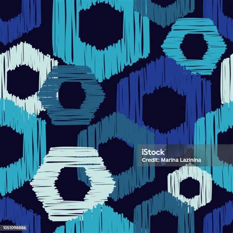 원활한 추상 기하학적 패턴입니다 육각형의 모양입니다 모자이크 텍스처입니다 Brushwork입니다 화를 손으로 벽지 직물 초대 카드 포장 웹 페이지 배경을 사용할 수 있습니다