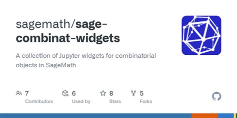 Github Sagemathsage Combinat Widgets A Collection Of Jupyter