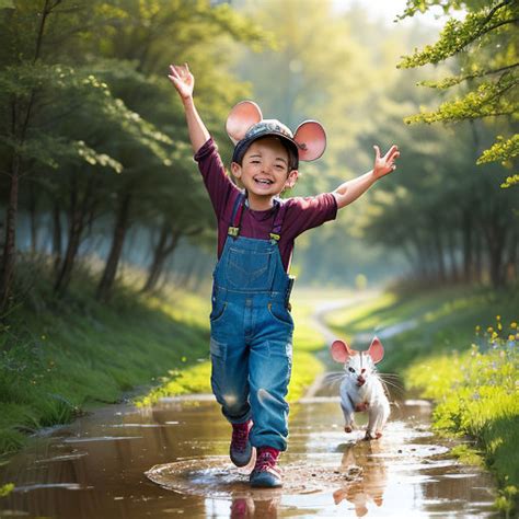 The Muddy Adventures Of A Mischievous Mouse